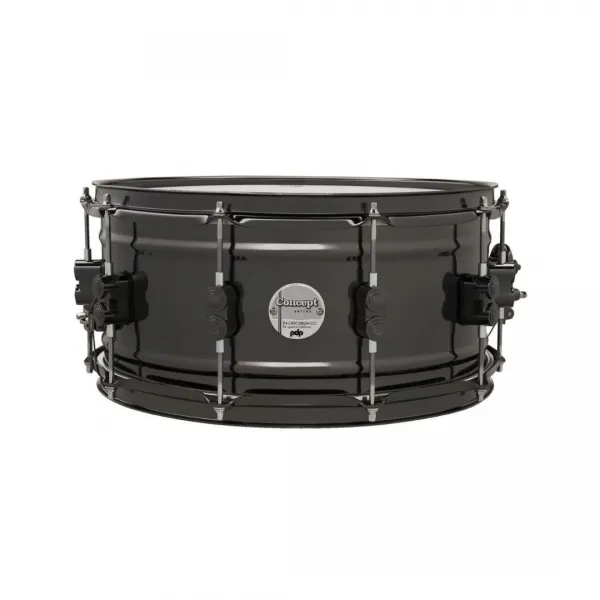 Caixa PDP 14x6,5 Concept Nickel Black 1MM - PDSN6514SSBNB